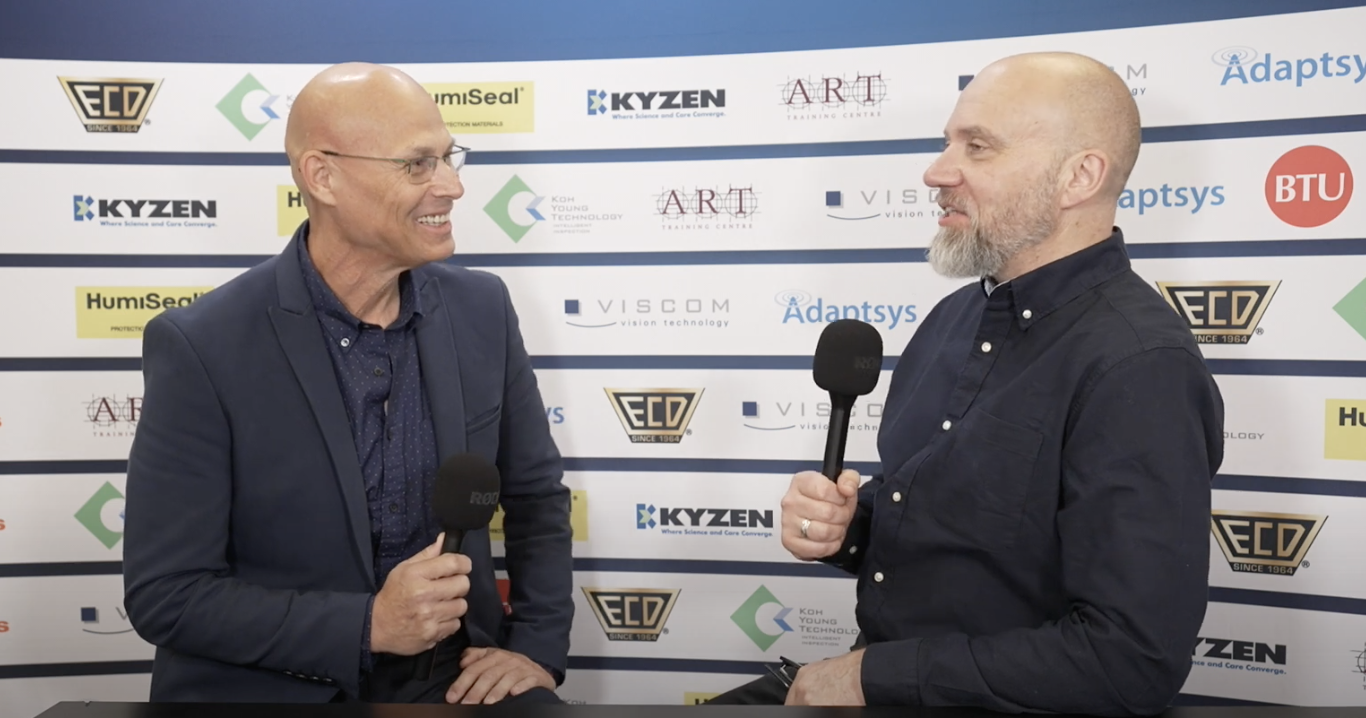 Gadi Meik from ArchSystems at SMTConnect 2023 - Industrial News