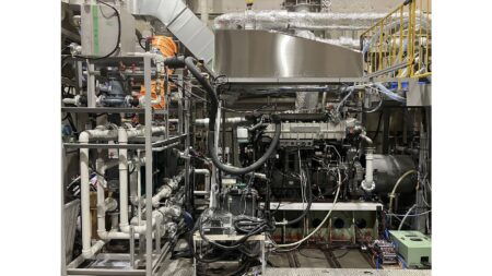 Yanmar Power Technology tests pilot-ignition hydrogen four-stroke high ...